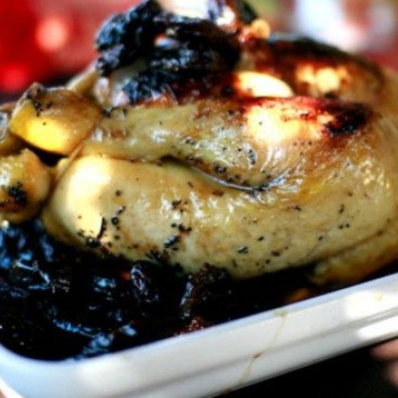 Roasted Stuffed Turkey – Stuffed Turkey Recipe – roast turkey recipe ...