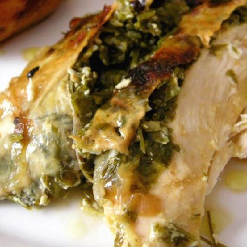 Roasted Chicken Stuffed Under the Skin – How to cook Roasted Chicken ...