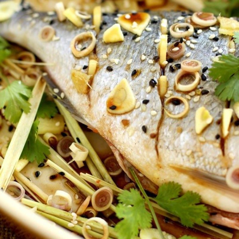 Baked Bream With Garlic and Fresh Ginger – Sea Bream Recipes — Eatwell101