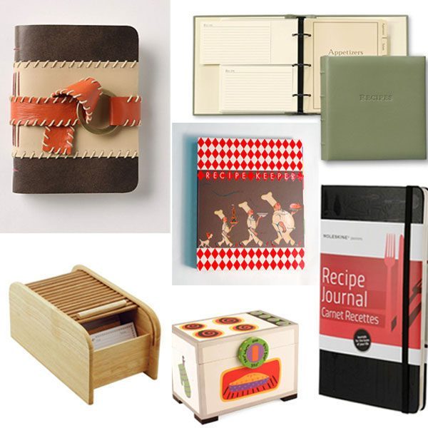 Recipes Organizers — Recipe Boxes and Cards — Eatwell101