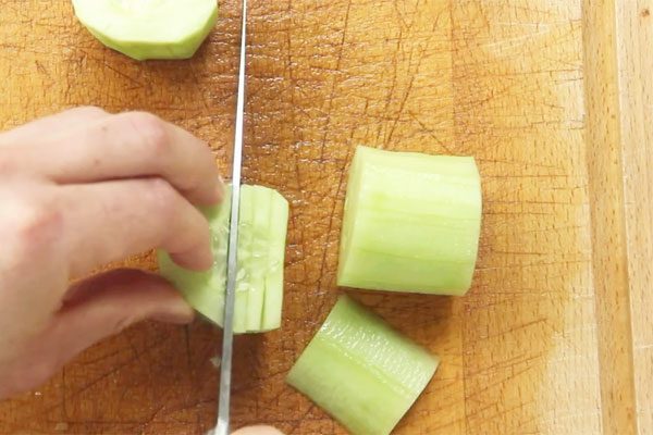 How to Cut a Cucumber: Part 2 — Eatwell101