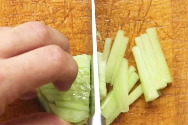 How to Cut a Cucumber: Part 2 — Eatwell101