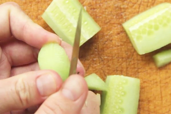 How to Cut a Cucumber: Part 2 — Eatwell101