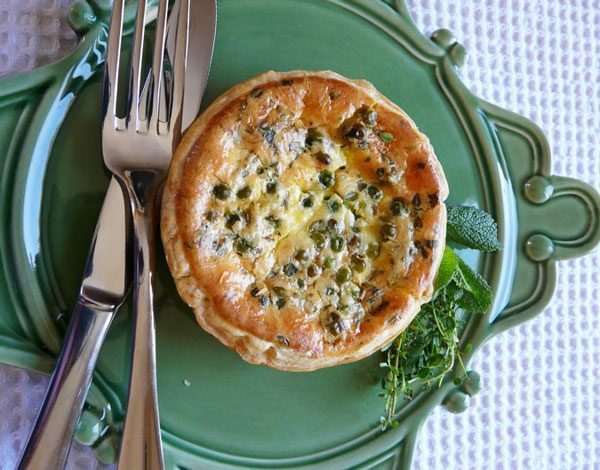 Green Peas Quiche Recipe — Eatwell101