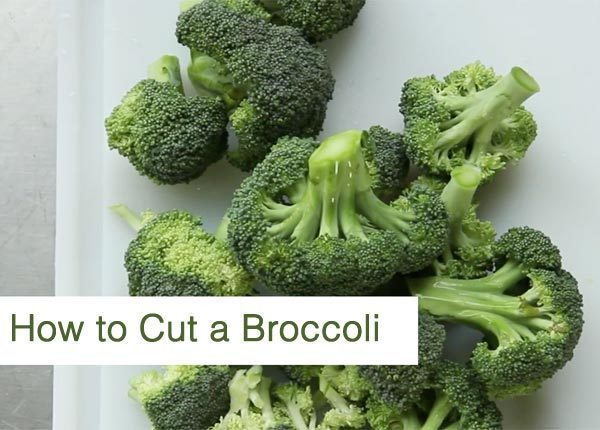 How to Cut a Broccoli – Cutting Broccoli — Eatwell101