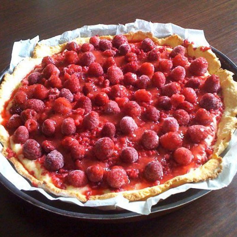 Raspberry Tart Recipe — Rasberry tart Filling — Eatwell101