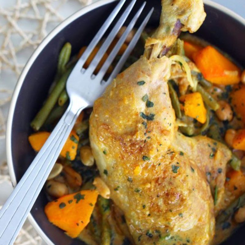 Curried Chicken Recipe — Curried Chicken Thighs — Eatwell101