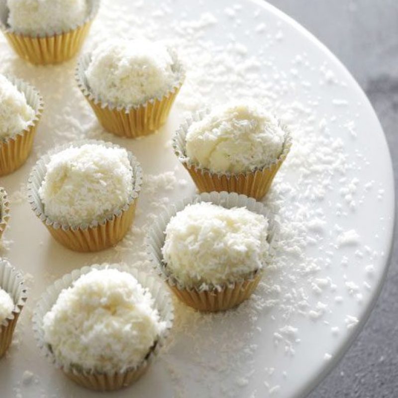 White Chocolate Coconut Truffles Recipe — Eatwell101