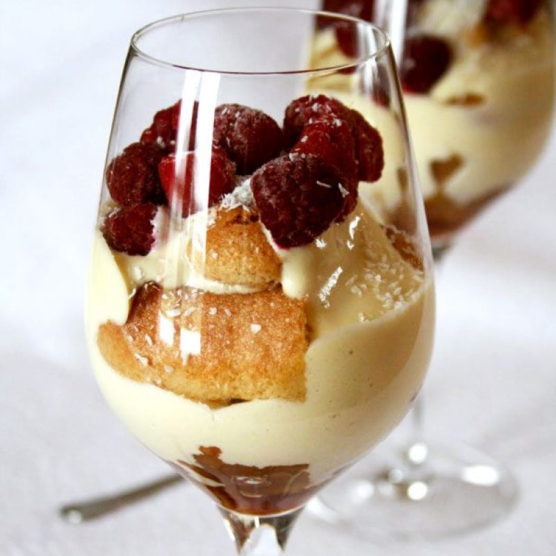 Pineapple and Raspberry Tiramisu Trifles Recipe — Eatwell101