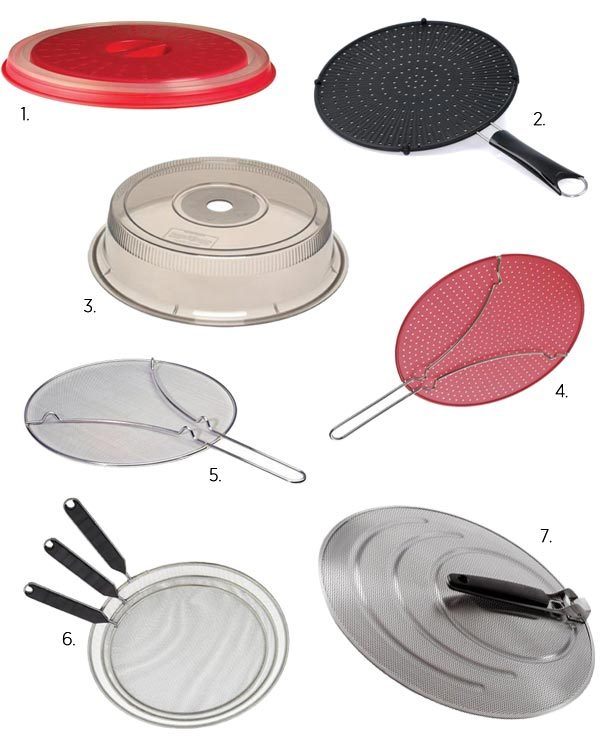 Frying Pan Splatter Screens & Cooking Splatter Guards — Eatwell101