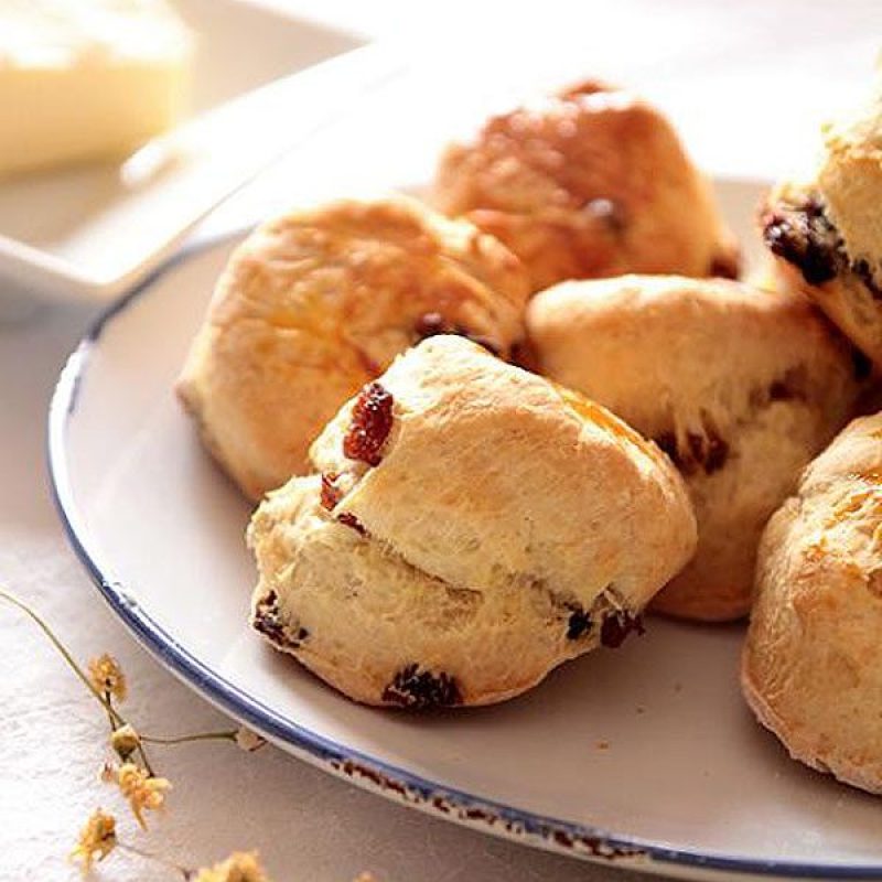 Raisin Scones Recipe — Eatwell101