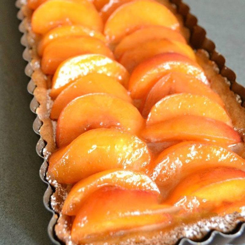 Apricot and Almonds Shortbread Tart Recipe — Eatwell101