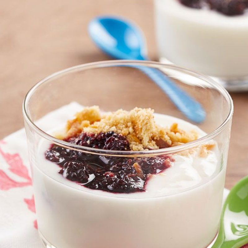 Berry Greek Yoghurt Parfait Recipe — Eatwell101