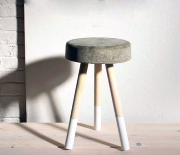 How to DIY a Concrete Stool — Eatwell101
