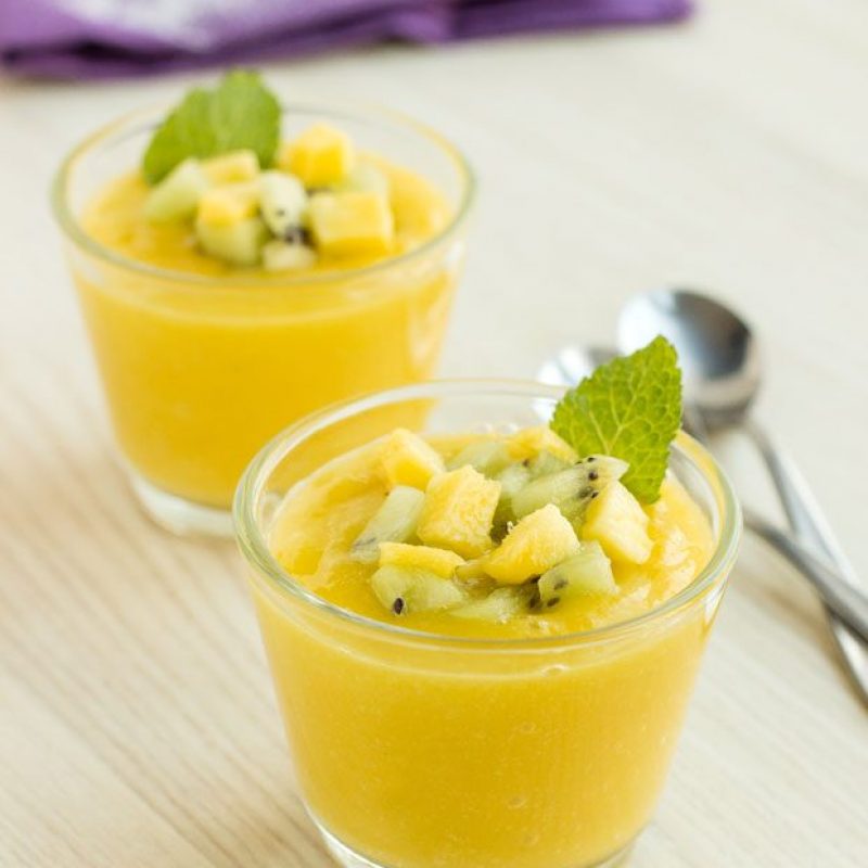 Chilled Kiwi Mango Soup Recipe — Eatwell101