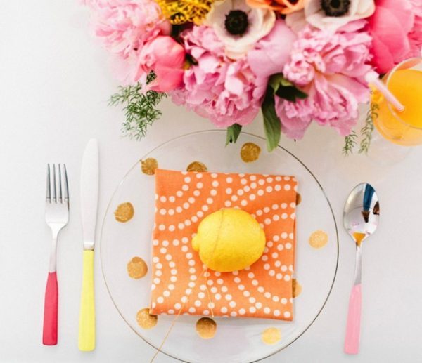 5 Ideas For Setting a Colorful Table — Eatwell101