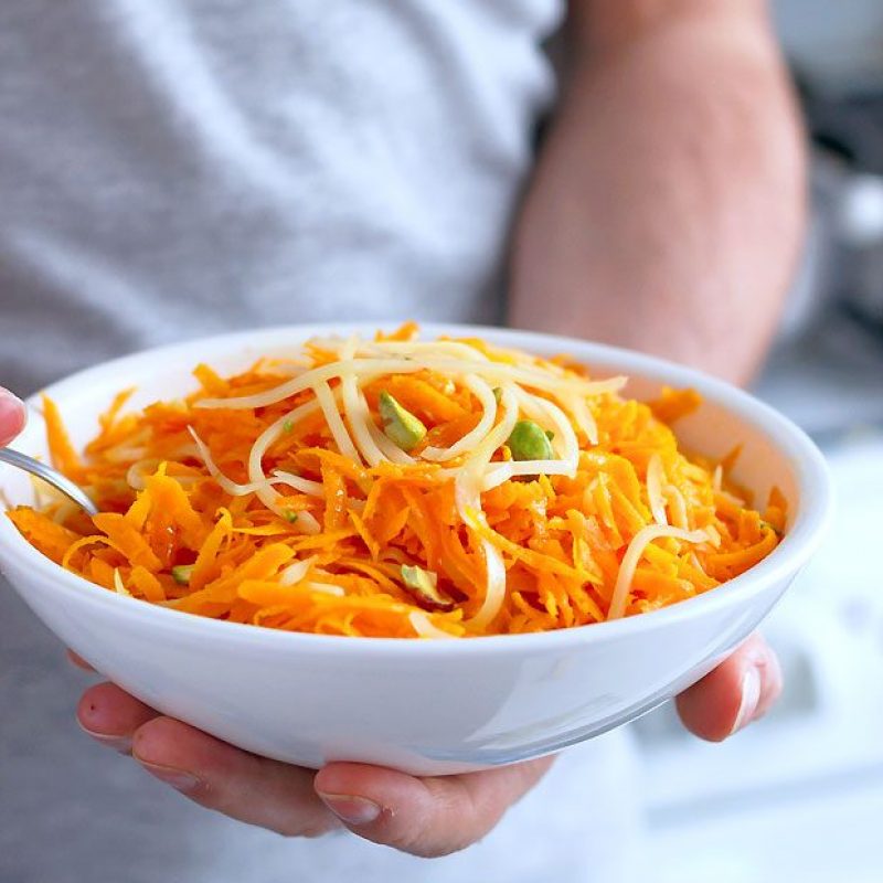 Cheese Kuri squash Salad with Tangerine Dressing — Eatwell101