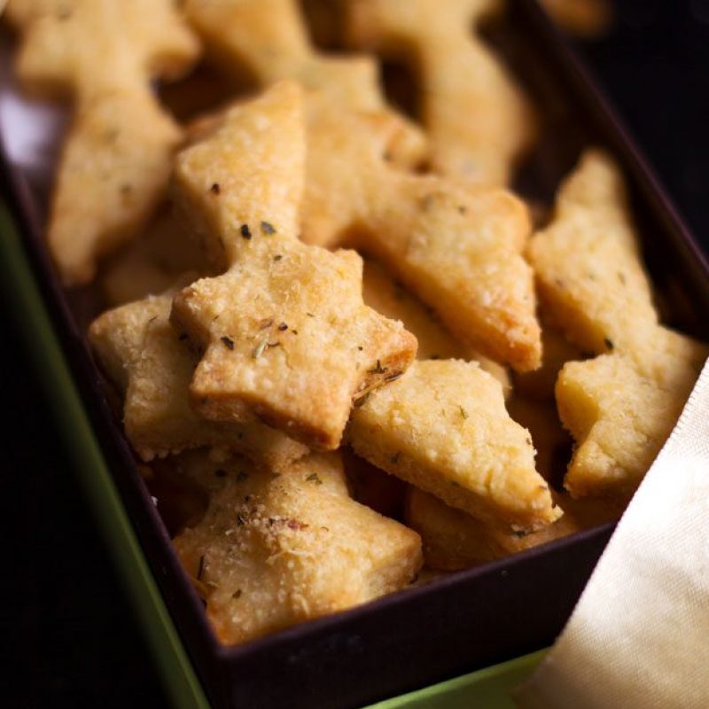 Parmesan Shortbread Cookies Recipe – Savory Shortbread Cookies Recipe ...
