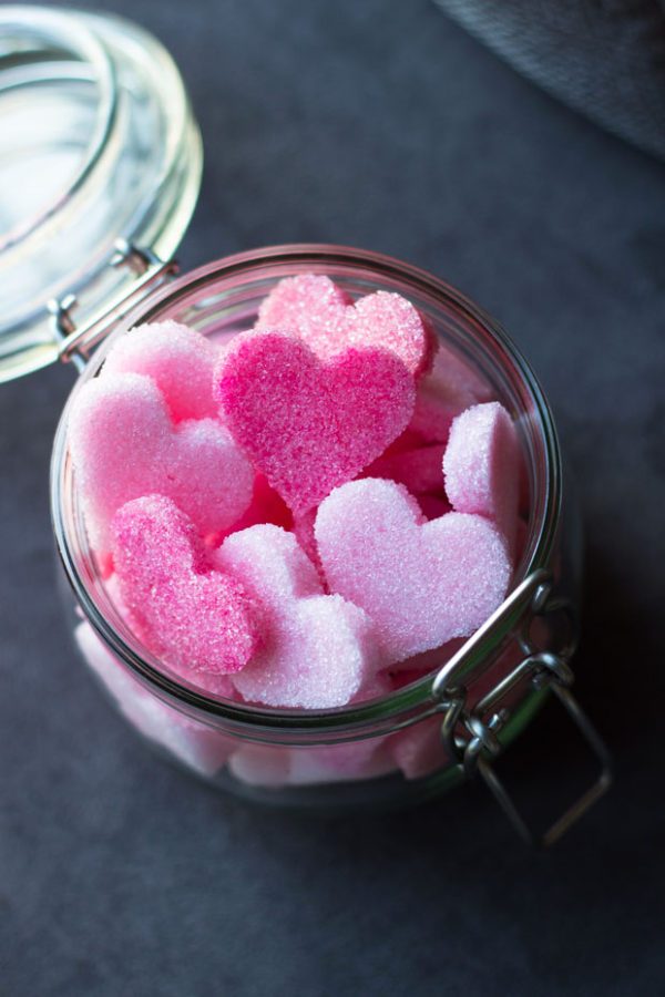 DIY Ombre Sugar Hearts — Eatwell101