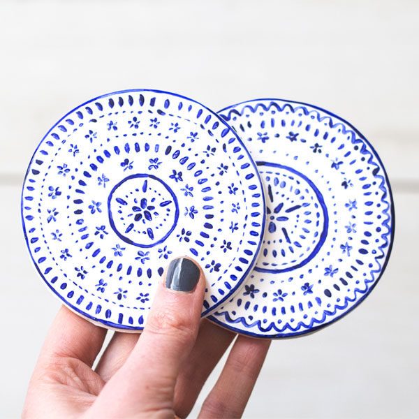 DIY Clay Coasters — Eatwell101