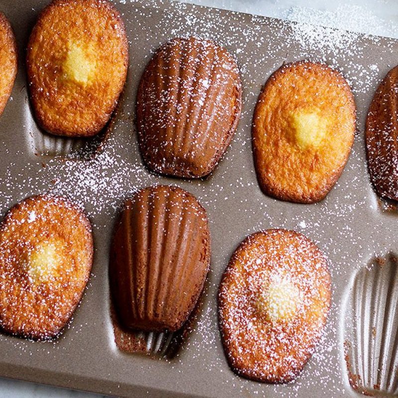 Madeleine Cakes with Honey Ginger — Eatwell101