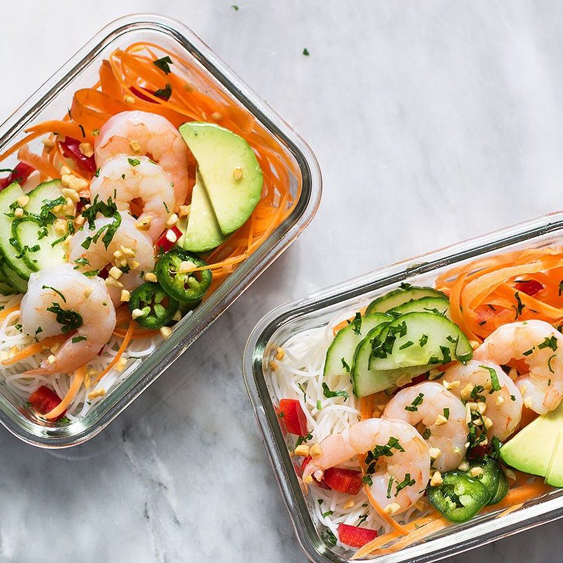 Meal Prep Recipe: Spring Rolls Meal Prep Bowls — Eatwell101