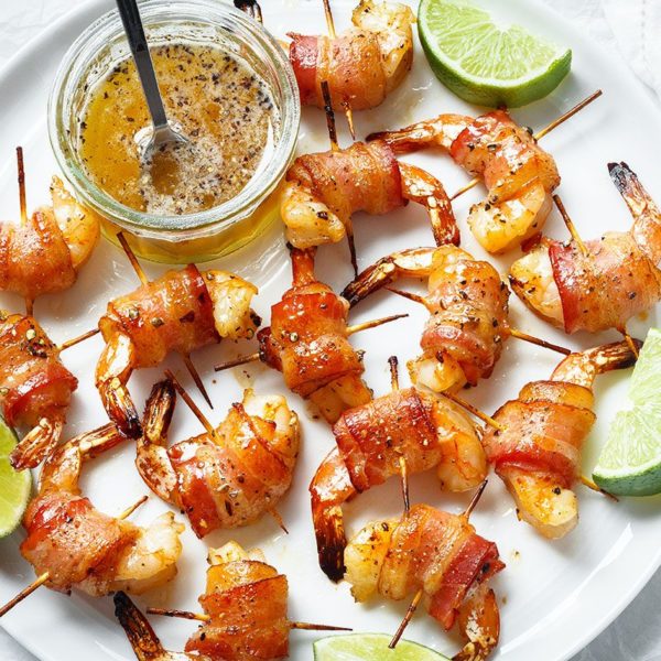 Bacon Wrapped Shrimp Recipe — Eatwell101