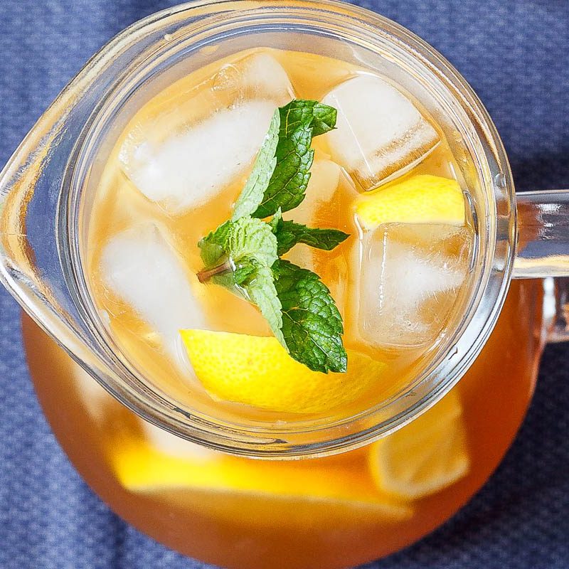 Lemon Iced Tea Recipe — Eatwell101