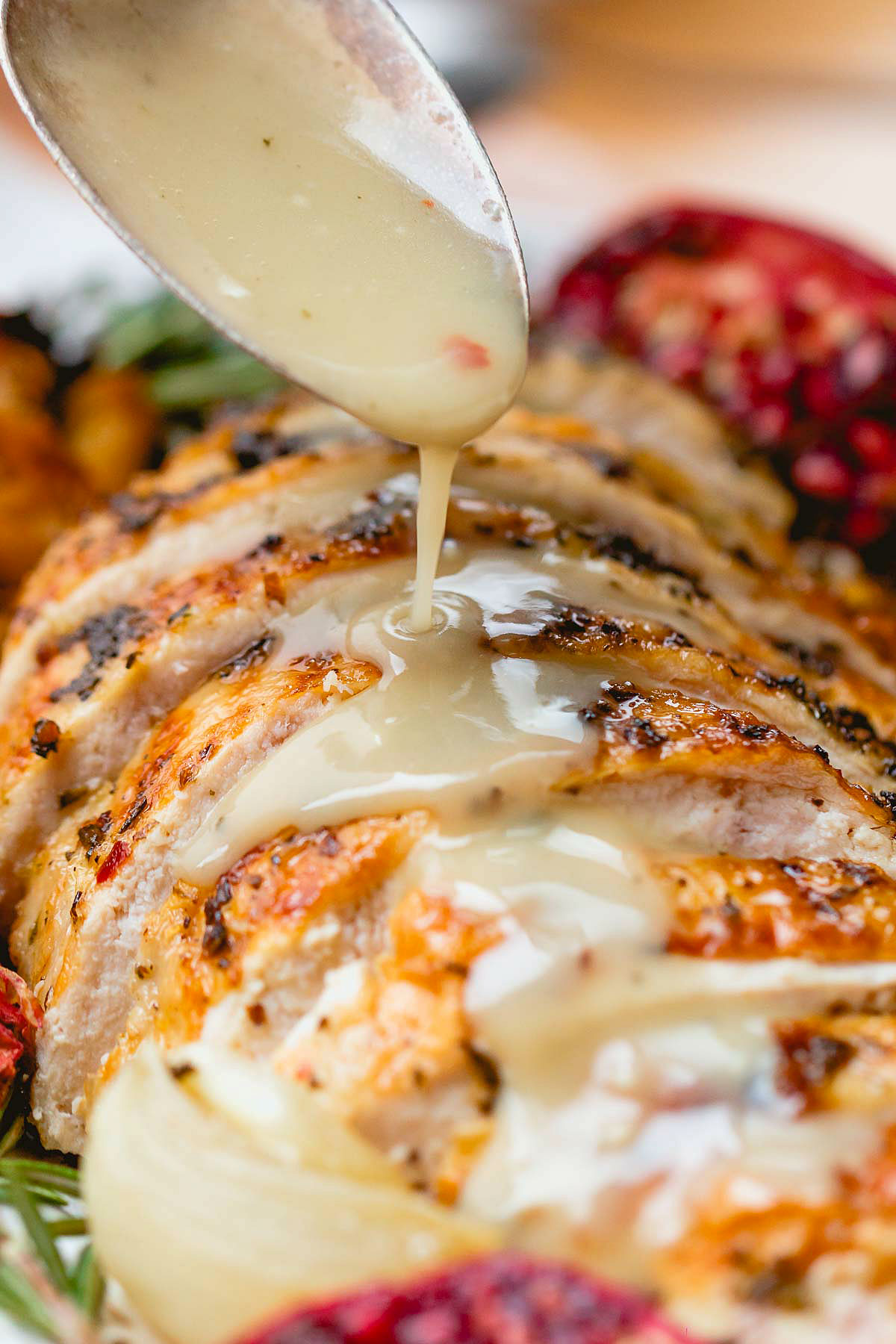 Roasted Turkey Breast Recipe With Garlic Herb Butter How To Roast A 
