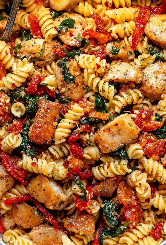 Healthy cold pasta salad recipe – easy pasta salad recipe – quick pasta ...