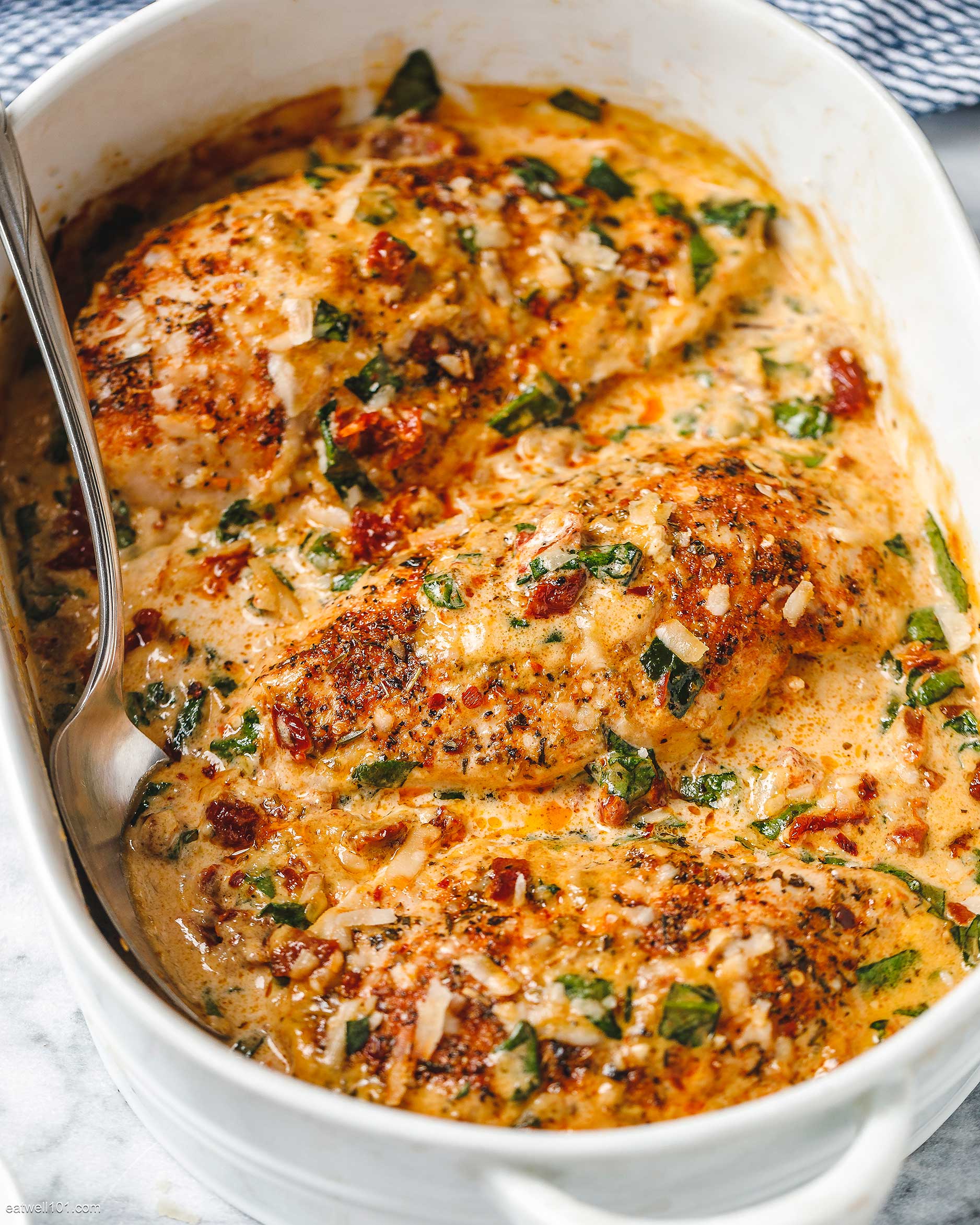 Creamy Baked Chicken Breasts Recipe How To Bake Chicken Breasts