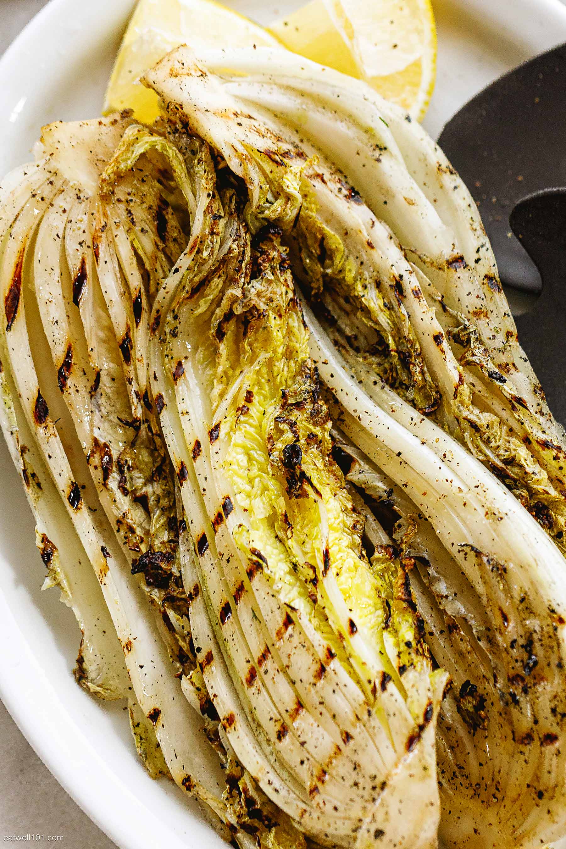 Grilled Napa Cabbage Recipe With Lemon Garlic Dressing How To Grill Grilled Napa Cabbage Recipe With Lemon Garlic Dressing How To Grill