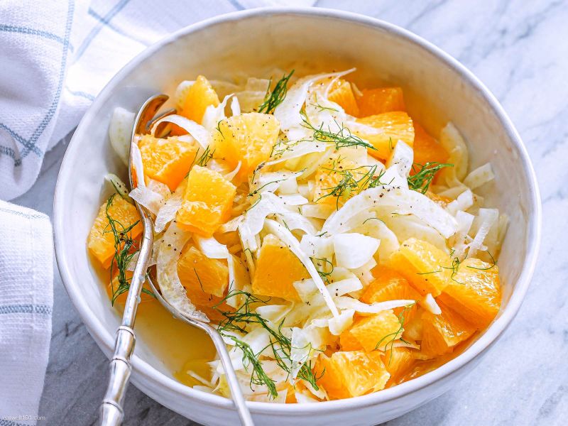 Fennel Salad Recipe with Dill Dressing — Eatwell101