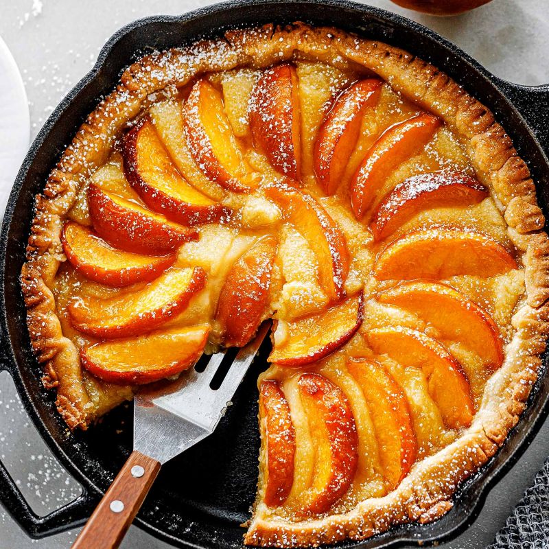 French Peach Tart Recipe – How to make Peach Tart — Eatwell101
