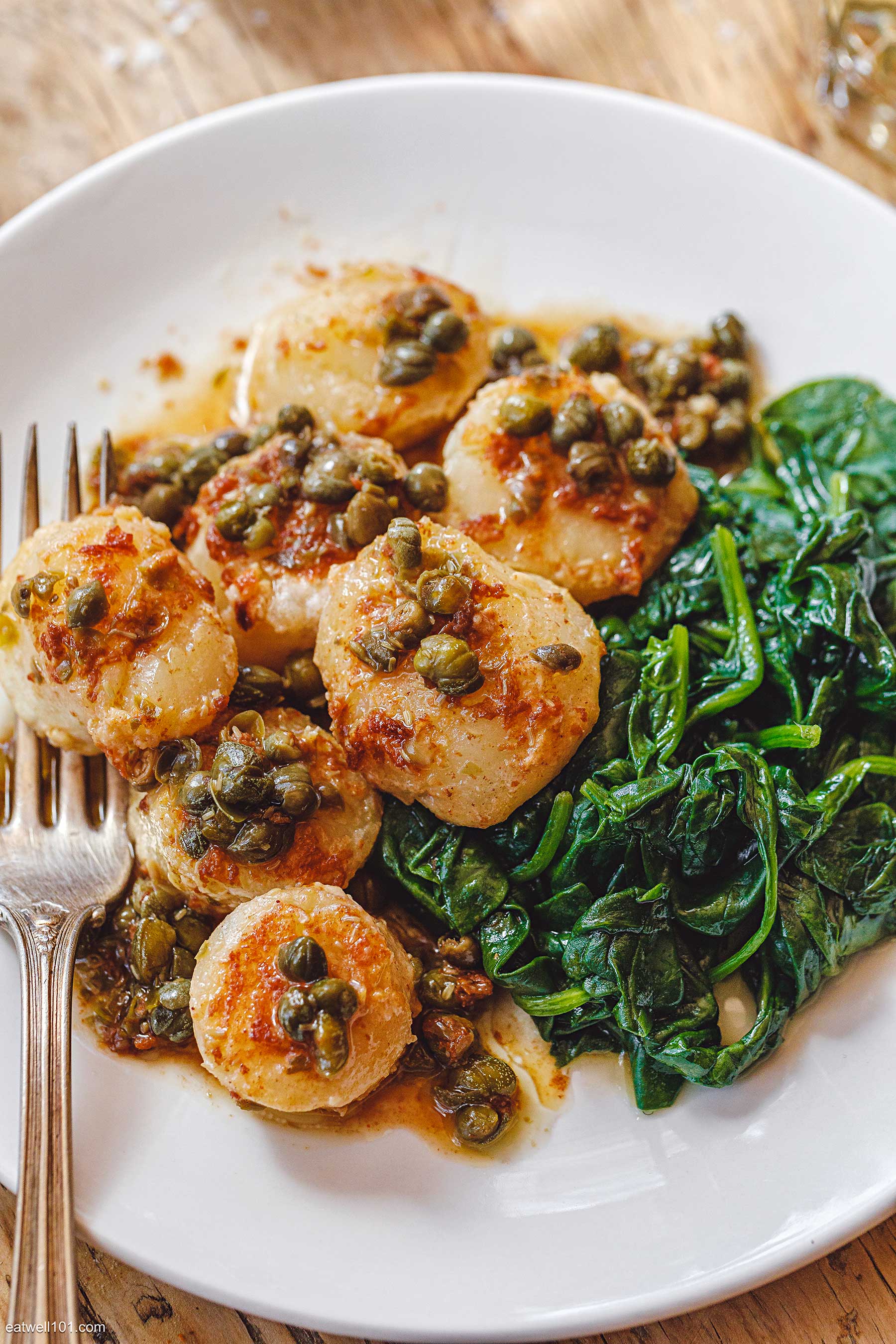 Pan Seared Sea Scallops Recipe With Butter Sauce How To Cook Sea Scallops — Eatwell101