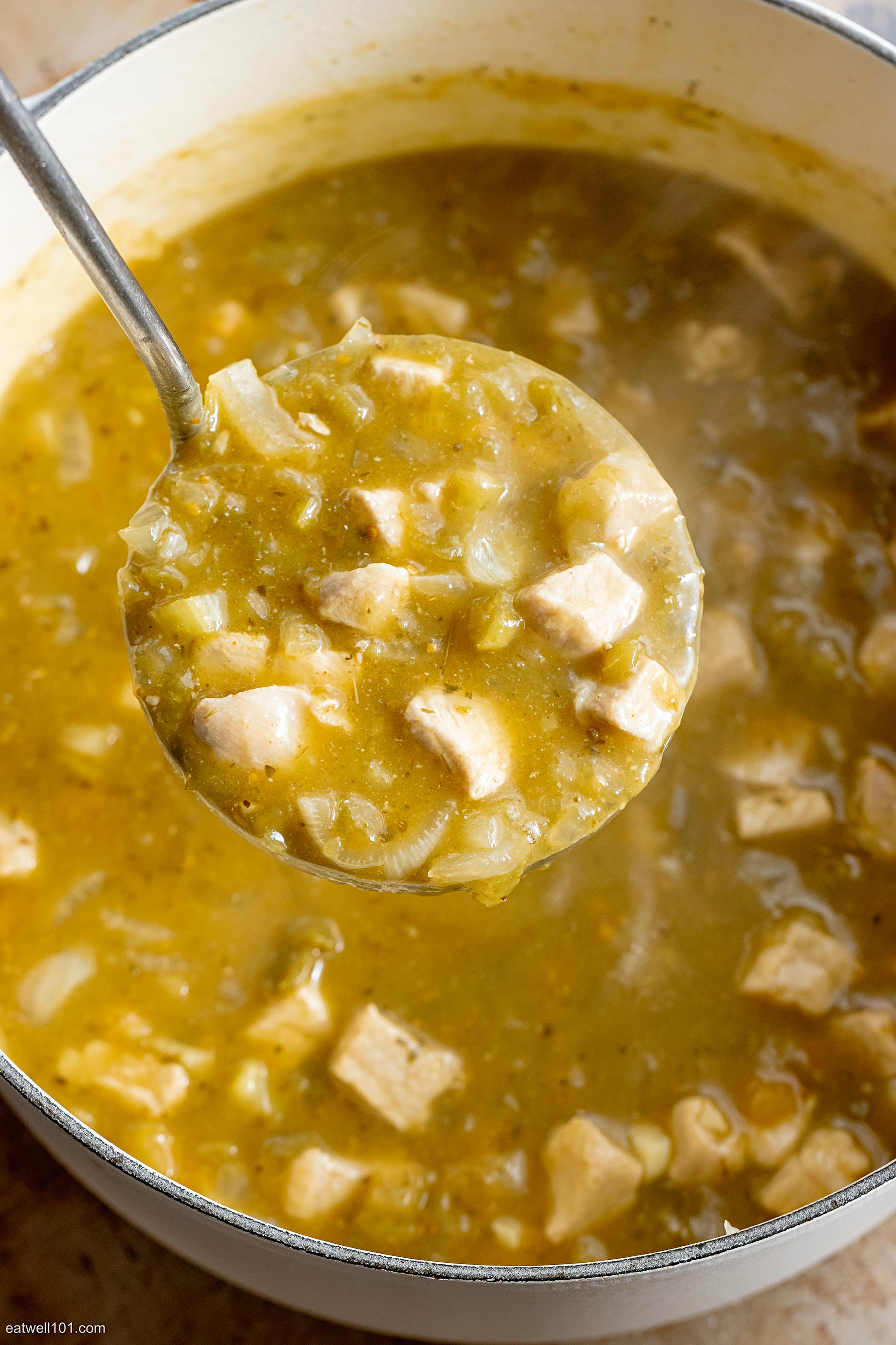 Easy Green Chile Pork Soup Recipe Green Chile Soup Recipe — Eatwell101