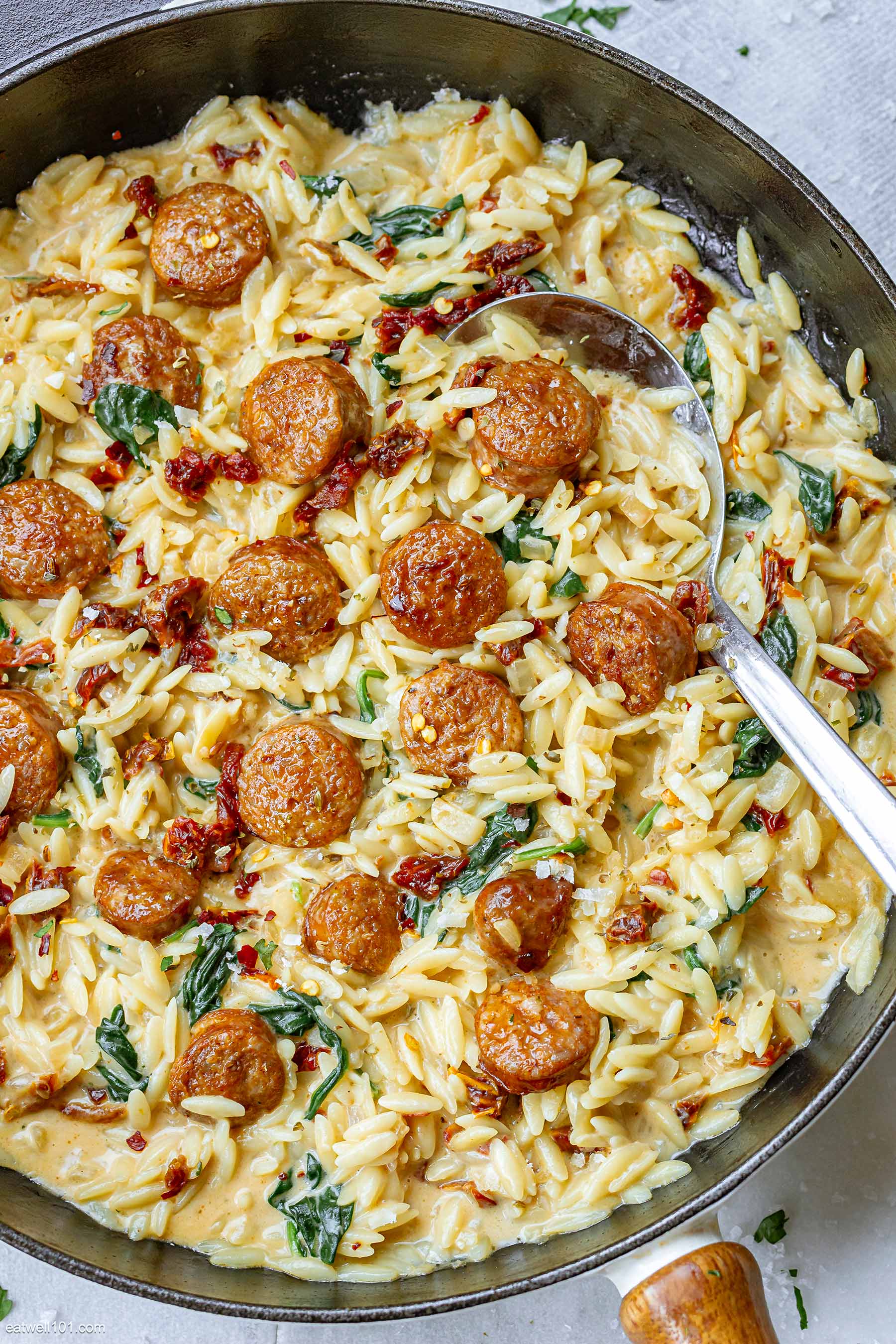 Creamy Sausage Pasta Recipe — Eatwell101